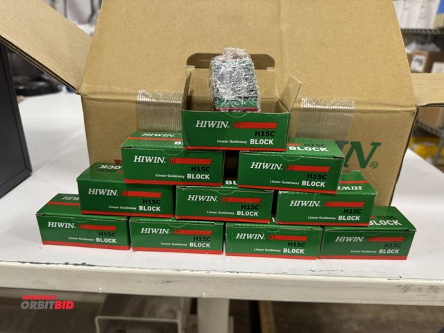 Orbitbid.com - Lot 1-2189 - (10) Hiwin H15C blocks.