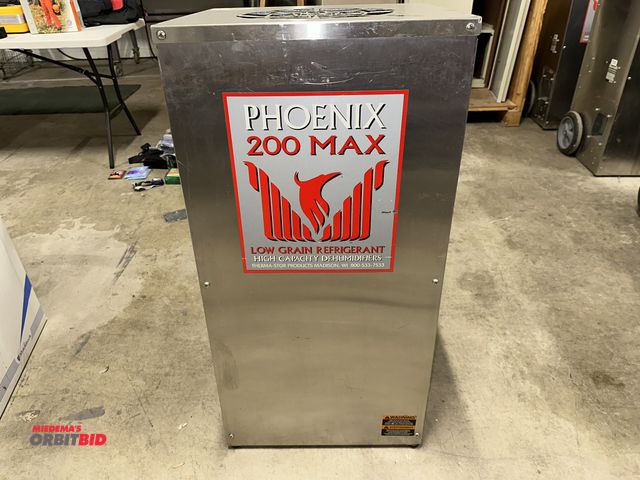 Orbitbid.com - Lot 1-154 - (1) Therma-Stor Phoenix 200 Max, low grain ...