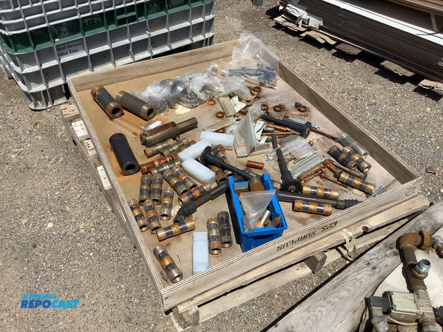 Repocast.com - Lot 2-26448 - Skid lot of industrial components ...