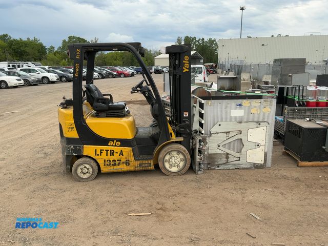 Repocast.com - Lot 2-26590 - Yale Veracitor GLC050VXNDSE083 Forklift ...