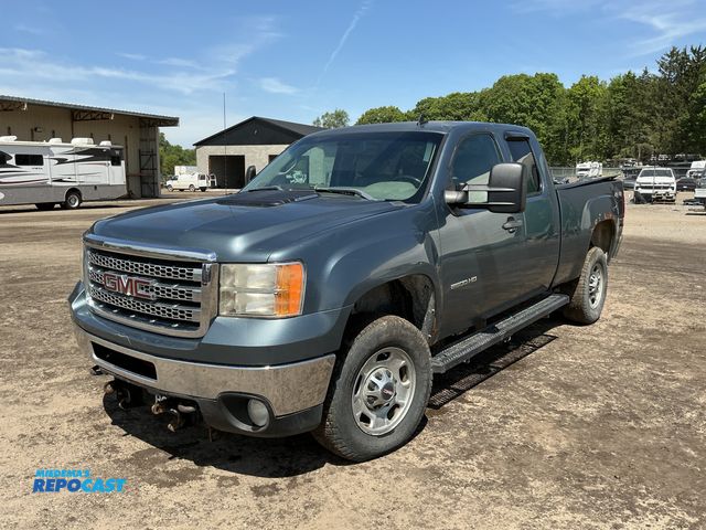 Repocast.com - Lot 2-90335 - 2012 GMC Sierra 2500HD Work Truck Ext. Cab ...