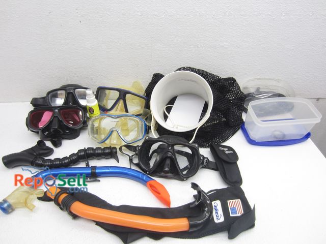 Reposell.com - Lot 31-1310 - Scuba Dive Accessories: (5) Scuba Dive ...