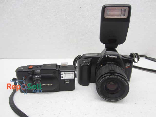 Reposell.com - Lot 31-8614 - (1) Olympus XA Camera w/A11 Flash ...