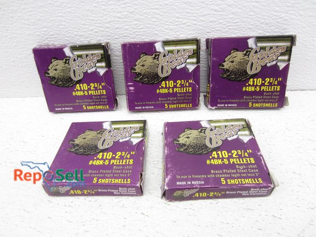 Reposell.com - Lot 31-6387 - (25) Rnds 410 Shotshells 2 3/4