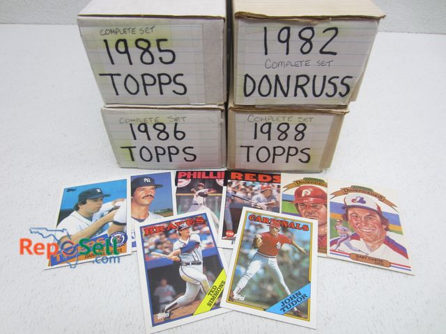 Reposell.com - Lot 31-5238 - (4) Hand Collated Baseball Card Sets ...
