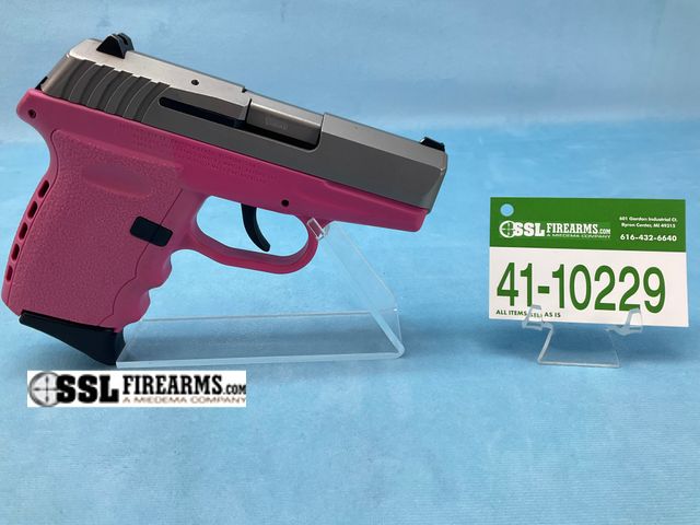 SSL Firearms - Lot 41-10229 - SCCY CPX-2 Pink 9MM Semi Automatic Pistol ...