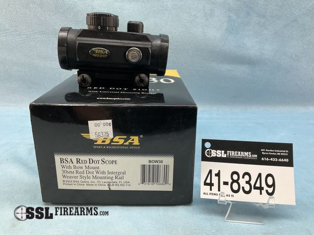SSL Firearms - Lot 41-8349 - Lot of (1) BSA Red Dot