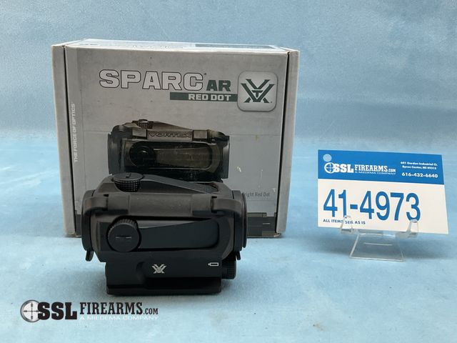 SSL Firearms - Lot 41-4973 - Lot of (1) Vortex Spark AR Red Dot