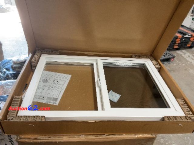 Auction62.com - Lot 44-1529m - Left-Hand Single Sliding Vinyl Window ...