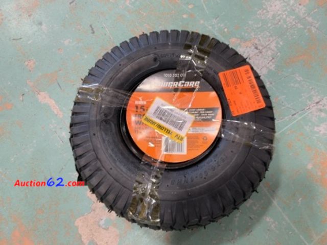 Auction62.com - Lot 44-955j - POWERCARE 15x6.00-6 Lawn Mower Tire ...