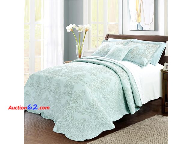 Auction62.com - Lot 44-5585u - Home Soft Things Damask 4 Piece ...