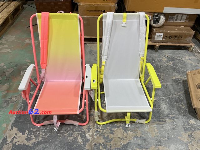 Auction62.com - Lot 44-1570u - Sun Squad Backpack Beach Chair, Durable ...
