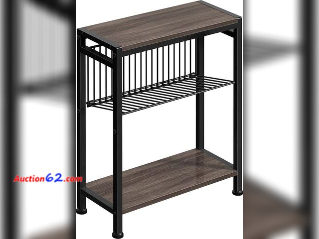 Auction62.com - Lot 44-9155a - Ash Brown Side Table for Small Space, 3 ...