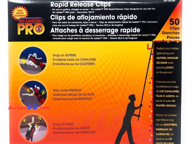 Auction62.com - Lot 44-1782s - Lot of (6) Pro No Ladder Rapid Release ...