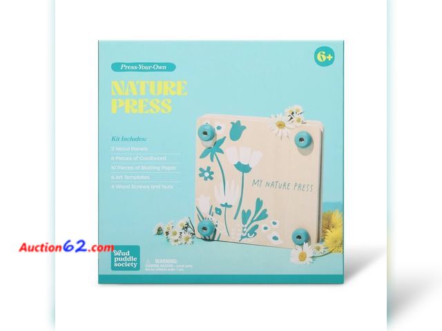 Auction62.com - Lot 44-4028a - Mud Puddle Society Nature Press Garden ...