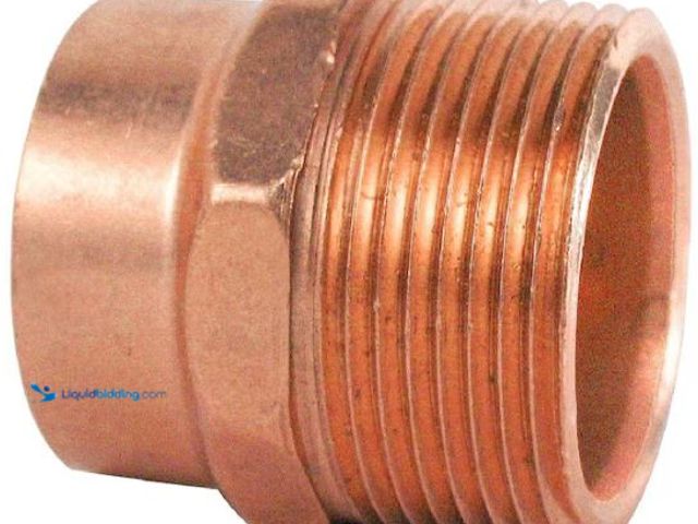 LiquidBidding - Lot 49-1565128 - Lot of (16) Everbilt 1-1/4 in. Copper ...