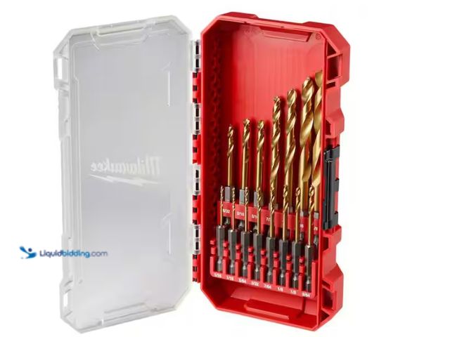 LiquidBidding - Lot 49-1563942 - SHOCKWAVE Impact Duty Titanium Drill ...