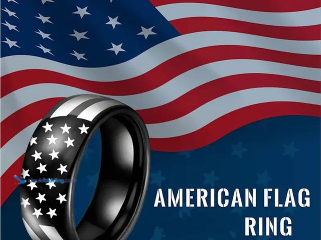 LiquidBidding - Lot 49-1804885 - New 8mm Patriotic American Flag ...
