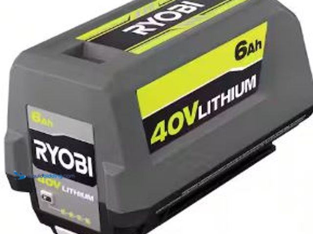 LiquidBidding - Lot 49-5423704 - RYOBI 40V Lithium-Ion 6.0 Ah High ...