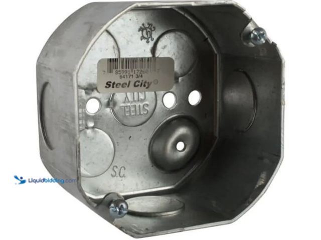 LiquidBidding - Lot 49-3468471 - (25) Octagon Box, 22.5 Cubic Inches, 4 ...