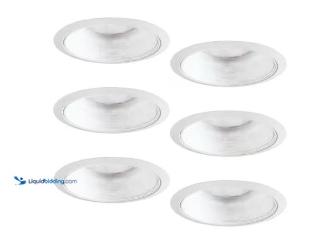 LiquidBidding - Lot 49-1593916 - HALO 310 Series 6 in. White Recessed ...