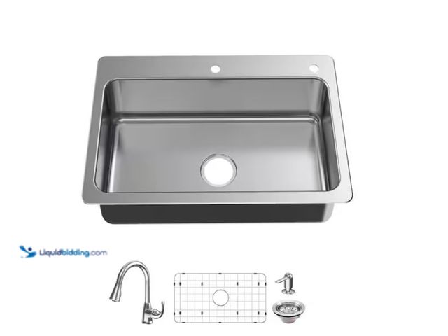 LiquidBidding - Lot 49-1580268 - Glacier Bay Bratten 33 in. Drop-In ...