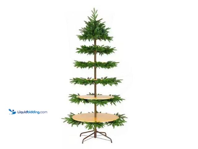 LiquidBidding - Lot 49-1558163 - National Tree Company 7.5ft. Unlit ...