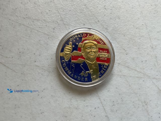 LiquidBidding - Lot 49-1804407 - DONALD TRUMP 2020 45TH COMMANDER IN ...