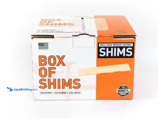 LiquidBidding - Lot 49-5470531 - Nelson Wood Shims 8 in. Bulk Box of ...