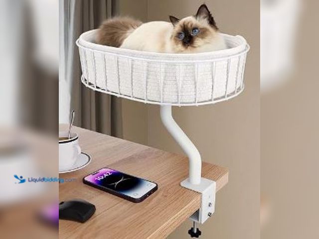 LiquidBidding - Lot 49-1522047 - Cat Desk Bed - Sturdy Cat Bed for Desk ...