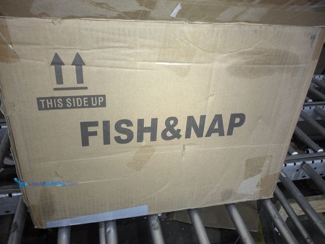 LiquidBidding - Lot 49-1522129 - Fish and Nap, Fuzzy Cat Tree, Grey ...