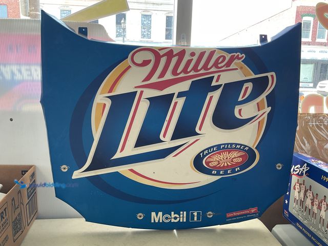 LiquidBidding - Lot 49-1804499 - 2005 MILLER LITE METAL COLLECTIBLE ...