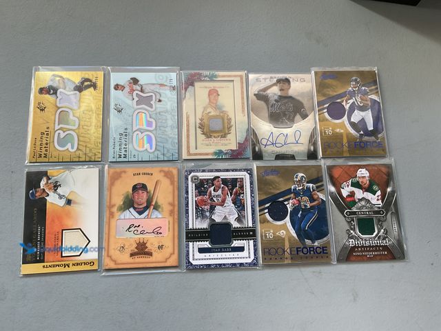 LiquidBidding - Lot 49-1810092 - COLLECTIBLE 10 AUTOGRAPHED OR ...