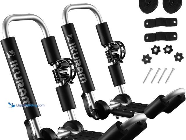 LiquidBidding - Lot 49-5426433 - Kayak Roof Rack, Aluminum Kayak ...