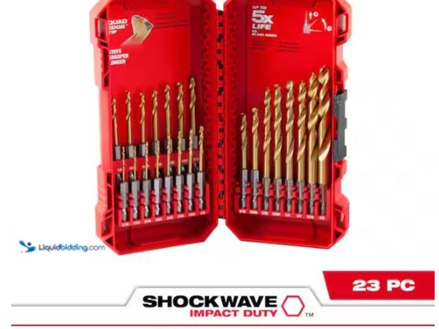 LiquidBidding - Lot 49-1564839 - Milwaukee SHOCKWAVE IMPACT DUTY ...