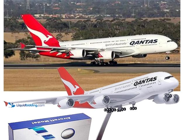 LiquidBidding - Lot 49-3429245 - 1:160 Australian Airlines A380 Qantas ...