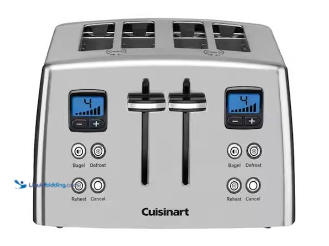 LiquidBidding - Lot 49-1546493 - Cuisinart Touch to Toast 4-Slice ...