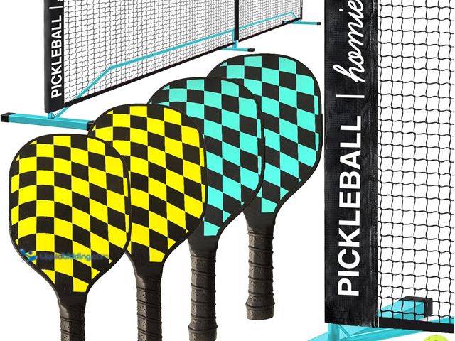 LiquidBidding - Lot 49-5425768 - Homie Portable Pickleball Net Set with ...