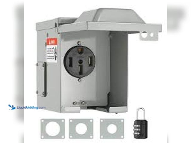 LiquidBidding - Lot 49-5423355 - VEVOR I55RV Power Outlet Box Indoor ...