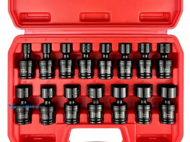 LiquidBidding - Lot 49-1807101 - New 3/8" Drive Shallow Impact Socket ...
