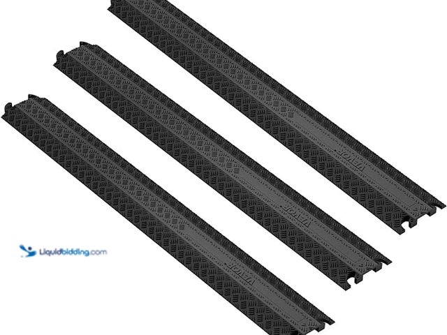 LiquidBidding - Lot 49-5430666 - VEVOR 3 PCs Drop Over Cable Cover Ramp ...