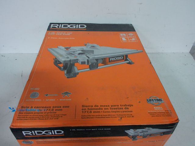 LiquidBidding - Lot 49-1566042 - RIDGID 6.5-Amp 7 in. Blade Corded ...