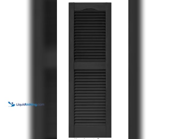 LiquidBidding - Lot 49-1568043 - Builders Edge 15 in. x 48 in. Louvered ...