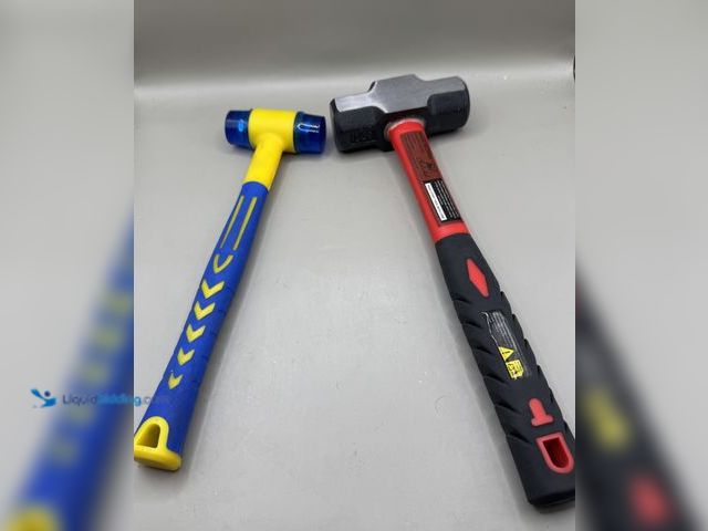 LiquidBidding - Lot 49-1806844 - New 2 hammers, one blue rubber, one ...