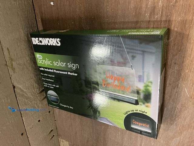 LiquidBidding - Lot 49-5445490 - IdeaWorks JB8647 DIY Acrylic Sign with ...