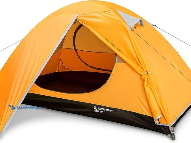 LiquidBidding - Lot 49-5425920 - Bessport Camping Tent 1/2 Person Tent ...