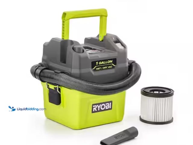 LiquidBidding - Lot 49-1566027 - RYOBI ONE+ 18V Cordless 1 Gal. Wet/Dry ...