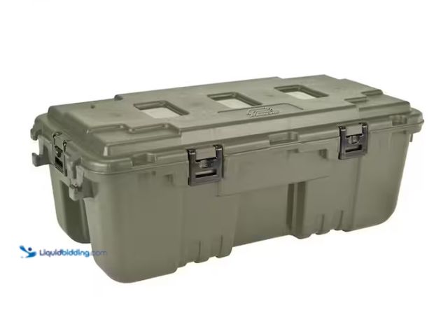 LiquidBidding - Lot 49-1562783 - Plano 27-Gal. Hinged Storage Box in ...