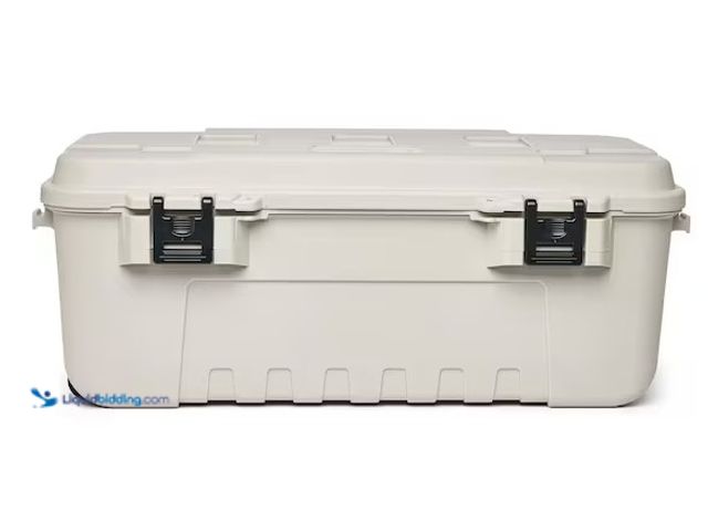 LiquidBidding - Lot 49-5432357 - Plano Stackable Storage Trunk W/ Lid ...