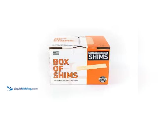 LiquidBidding - Lot 49-3430283 - (448) pcs. Nelson Wood Shims 8 in ...